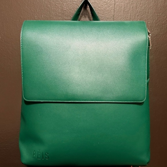 BEIS | Bags | Beis Wicked Green Backpack | Poshmark